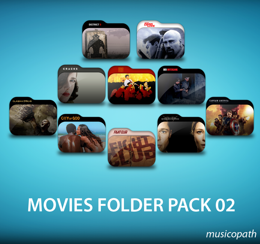 Movie Folders Pack-02 by musicopath on DeviantArt