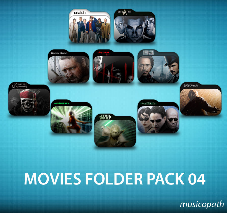 Movie Folders Pack-04 by musicopath on DeviantArt