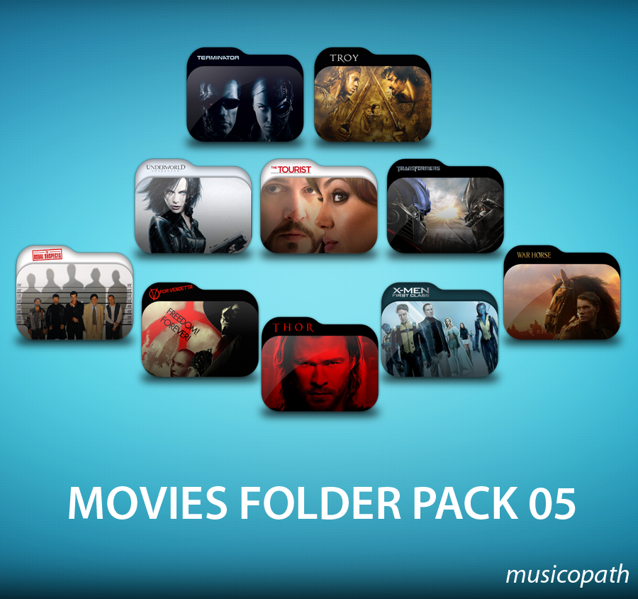 Movie Folders Pack-05 by musicopath on DeviantArt