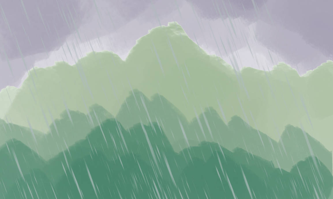 Rainy mountains by ThisNameIsTerrible on DeviantArt