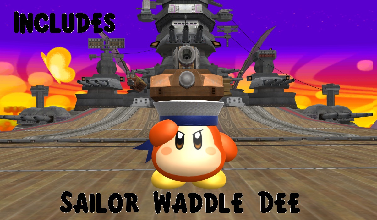 [MMD Model DL]Sailor Waddle Dee by shadowcaellum01 on DeviantArt