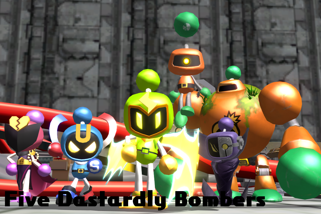 [MMD Model DL] Five Dastardly Bombers by shadowcaellum01 on DeviantArt