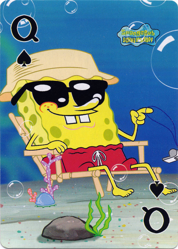 SpongeBob SquarePants Q spades by polfrey on DeviantArt