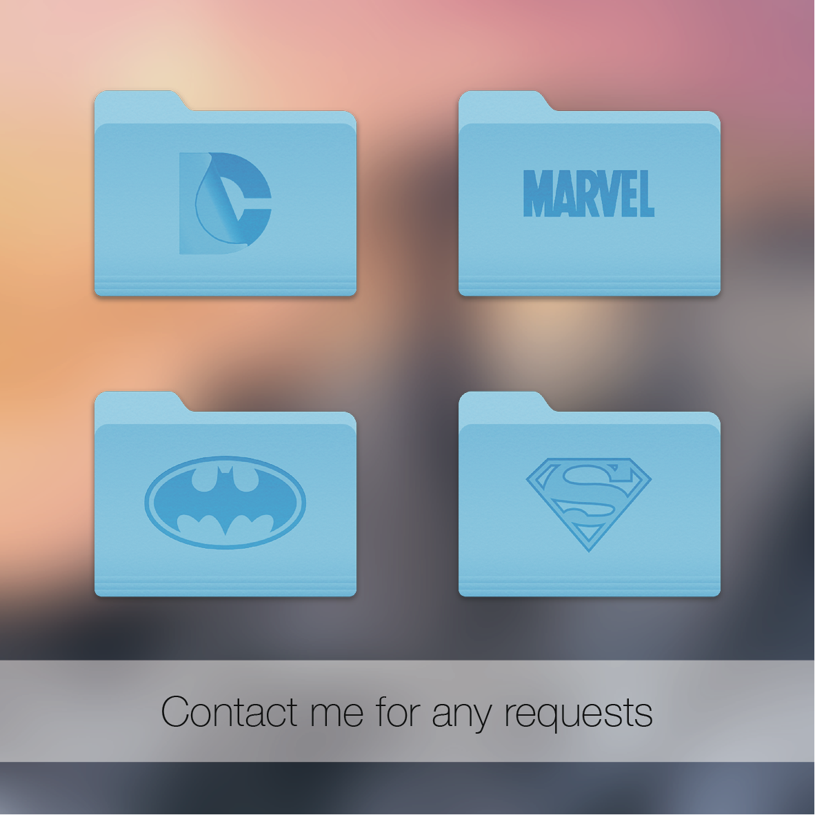 Comic Folder icons by julian8109 on DeviantArt