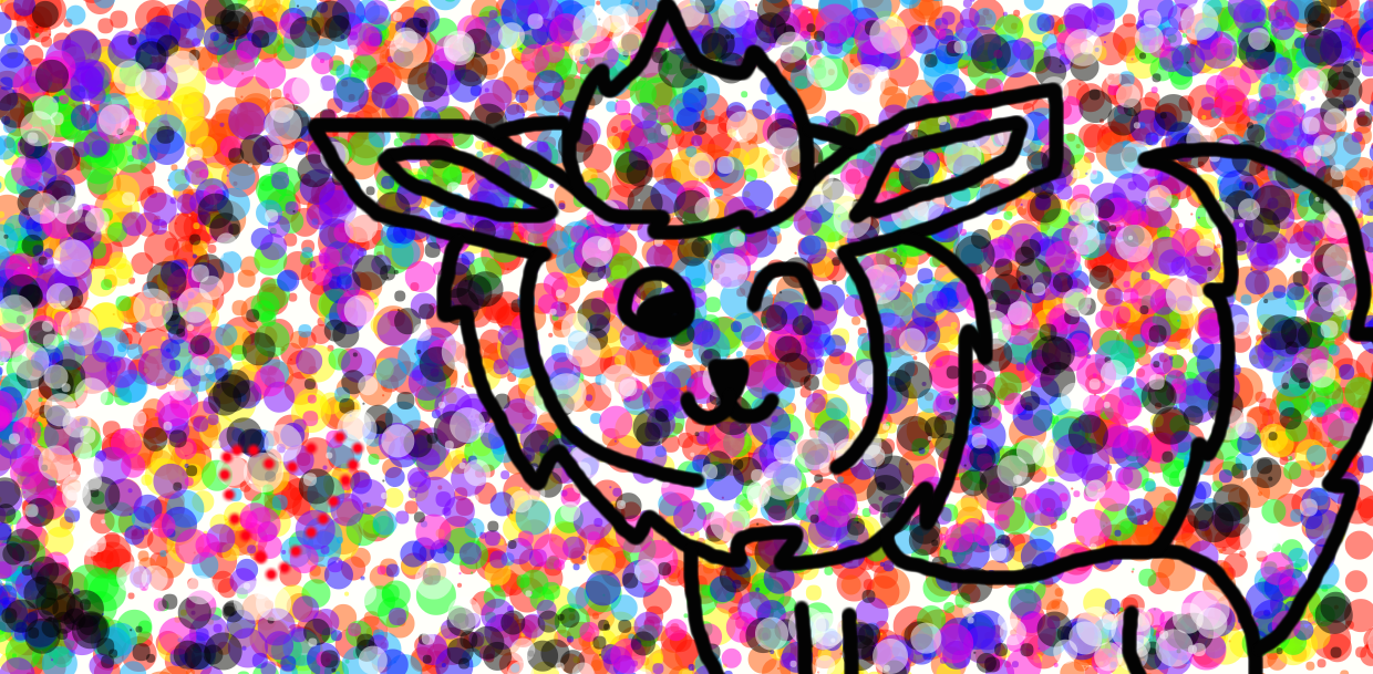 Rainbow Glass Flareon by ZwolfieLove on DeviantArt