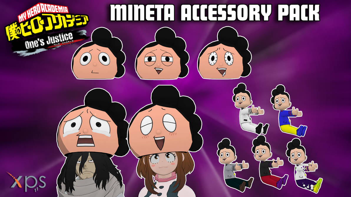 MHA- Mineta Accessory Pack by Silverado117 on DeviantArt