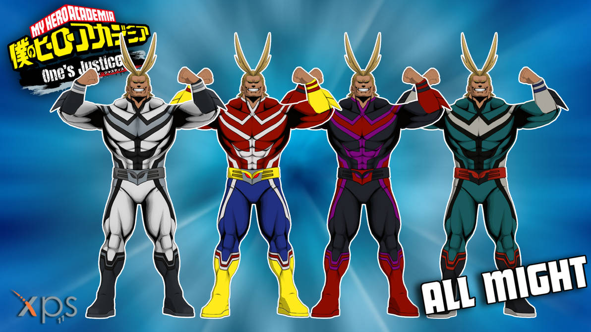 MHA- All Might [Alt Colors] by Silverado117 on DeviantArt