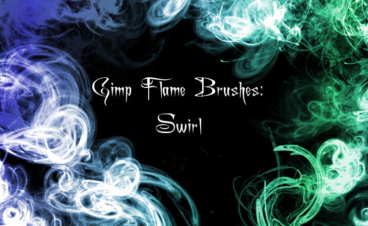 Gimp Flame Swirl Brushes by PigMasterOra on DeviantArt