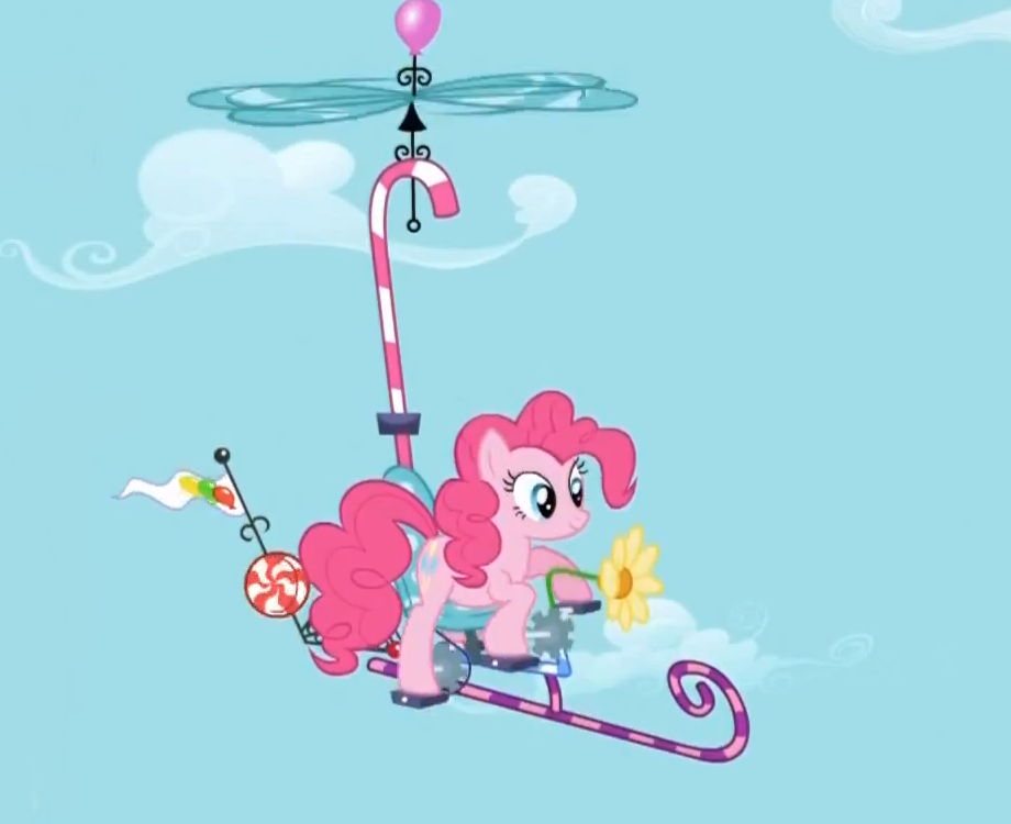 Pinkie Pie: The Flying Machine of awesomeness GIF by The-Peace on ...