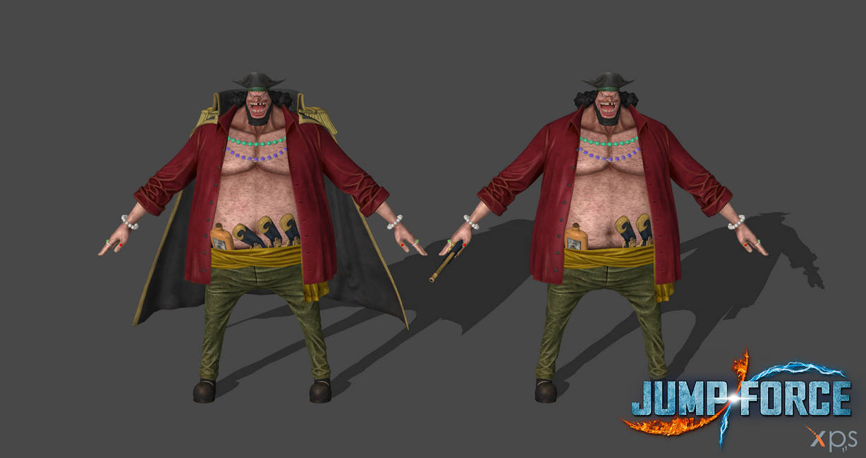 Jump Force - BlackBeard (XPS/.blend/FBX) by Eagle-31 on DeviantArt