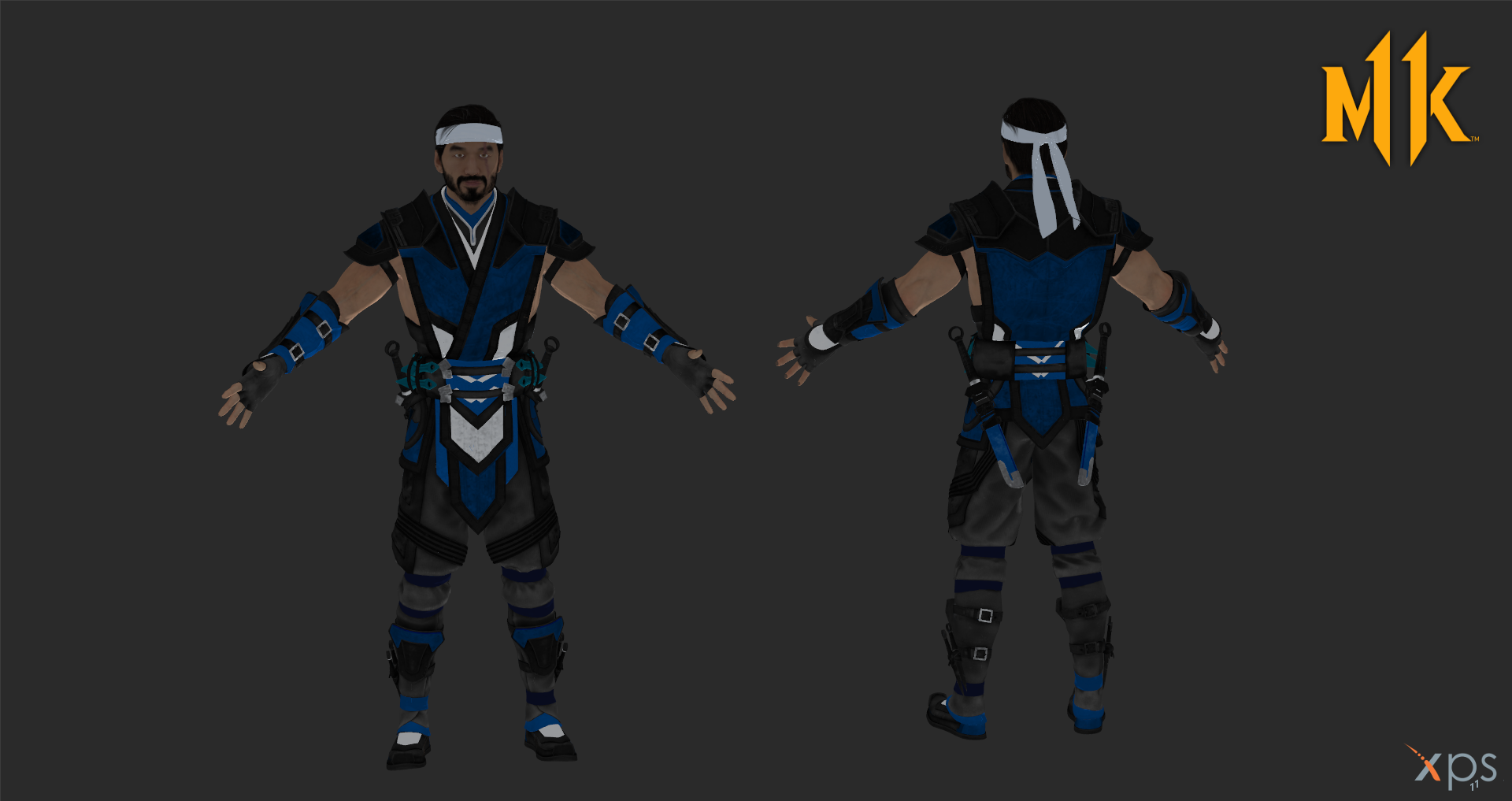 MK11 - Sub Zero (XPS / Blender file) by Eagle-31 on DeviantArt