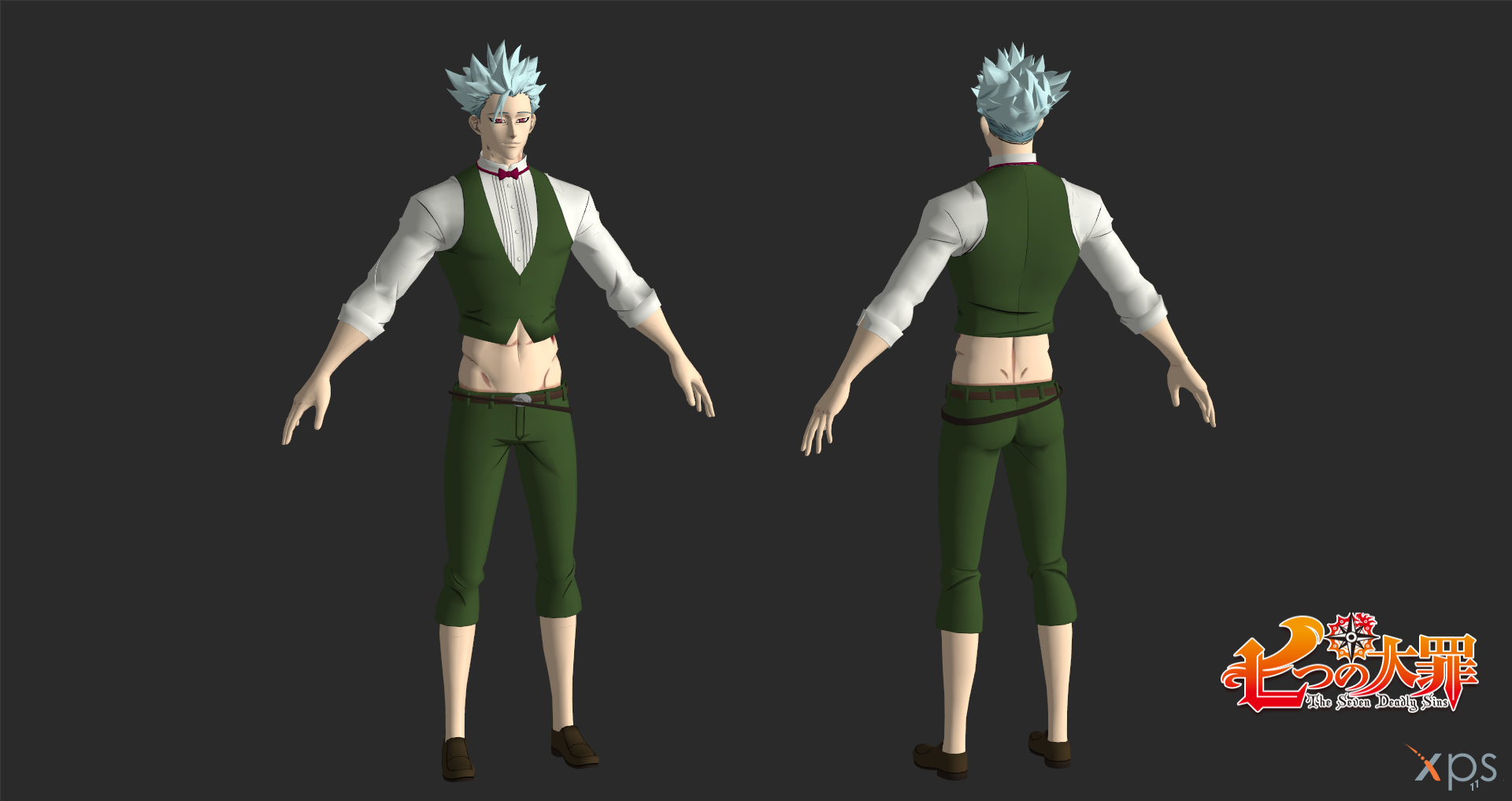 SDS Grand Cross - ''Barman'' Ban (XPS/.blend/FBX) by Eagle-31 on DeviantArt