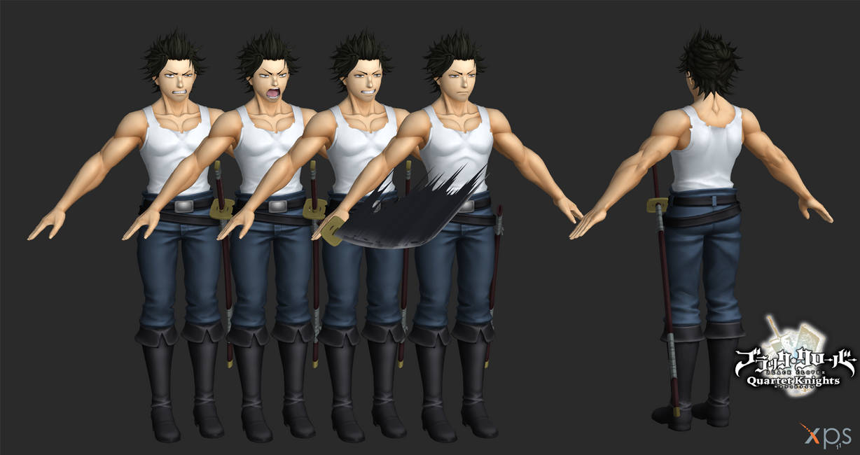 BCQK - Young Yami (XPS/.blend/FBX) by Eagle-31 on DeviantArt