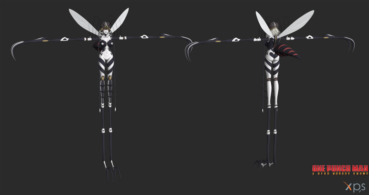 OPM:AHNK - Mosquito Girl (XPS/.blend/FBX) by Eagle-31 on DeviantArt
