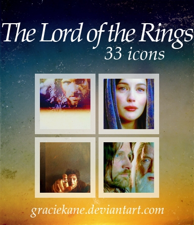 LOTR - Icons by GracieKane on DeviantArt
