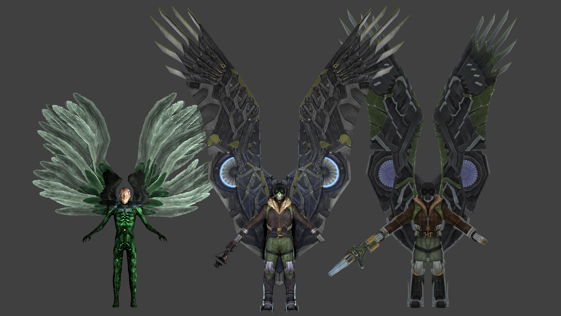 Vulture Collection Download Rigged by carlosgremio86 on DeviantArt