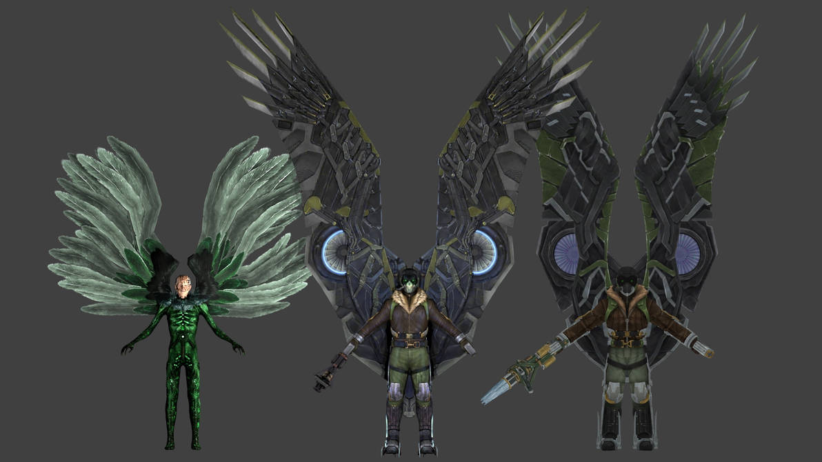 Vulture Collection Download Rigged by carlosgremio86 on DeviantArt