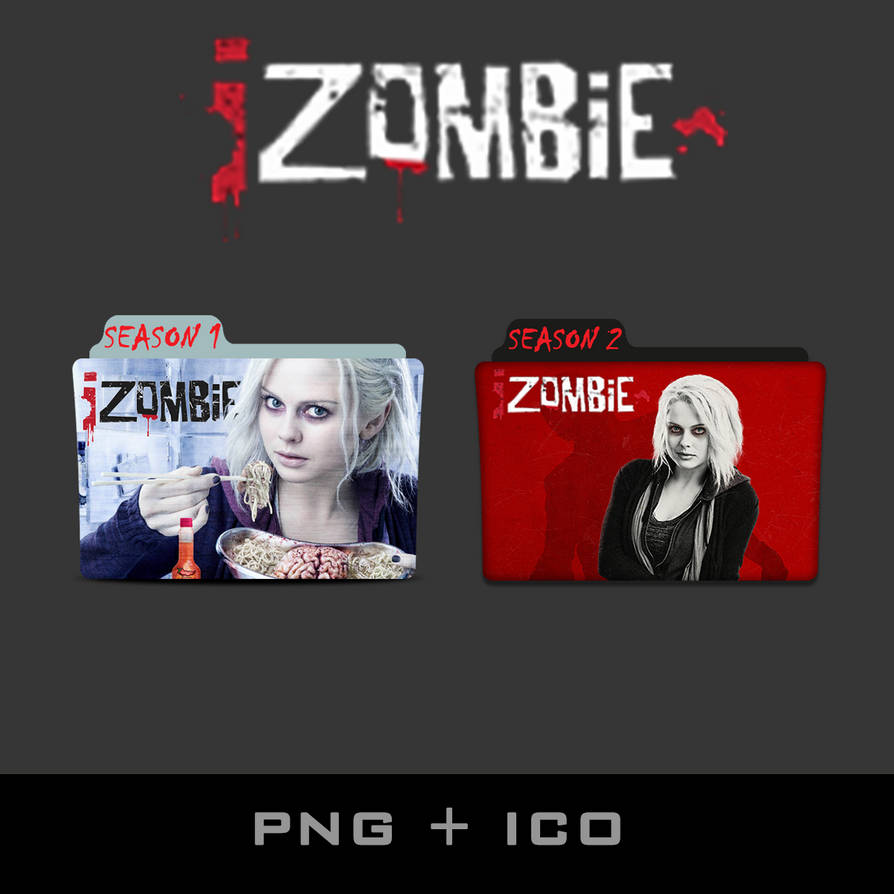 iZombie Season 1+2 Folder Icons by DAWNMACCULLAND on DeviantArt
