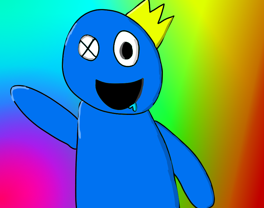 Rainbow friends blue by Deanishere121662 on DeviantArt