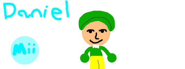 Daniel/Mii by DanielGreenInkling on DeviantArt
