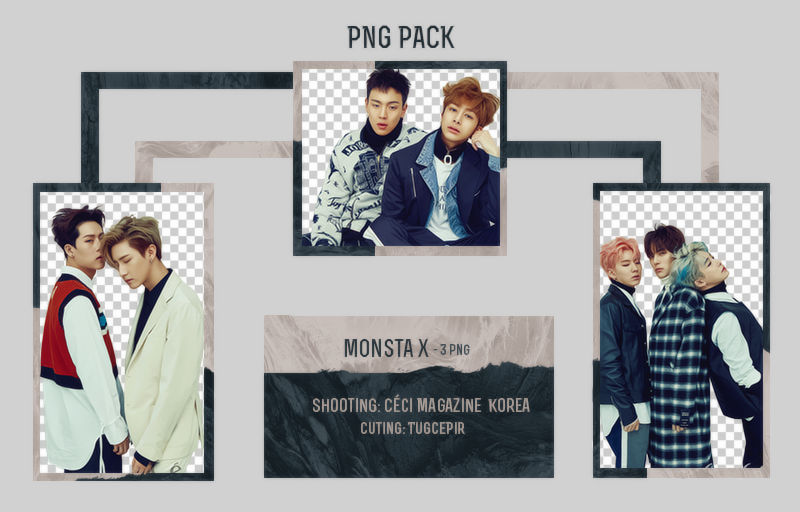 MONSTA X PNG PACK by TugcePir on DeviantArt