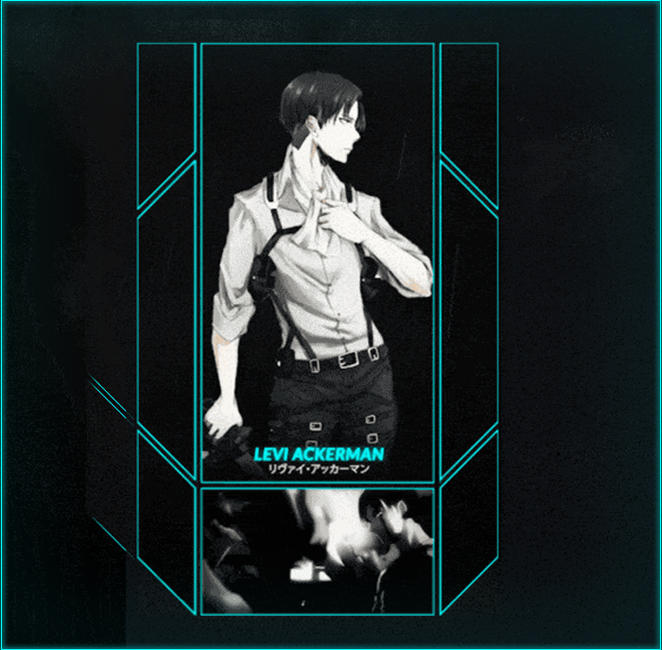 Steam Artwork Design -Levi Ackerman[Featured] by Rsundriyak on DeviantArt