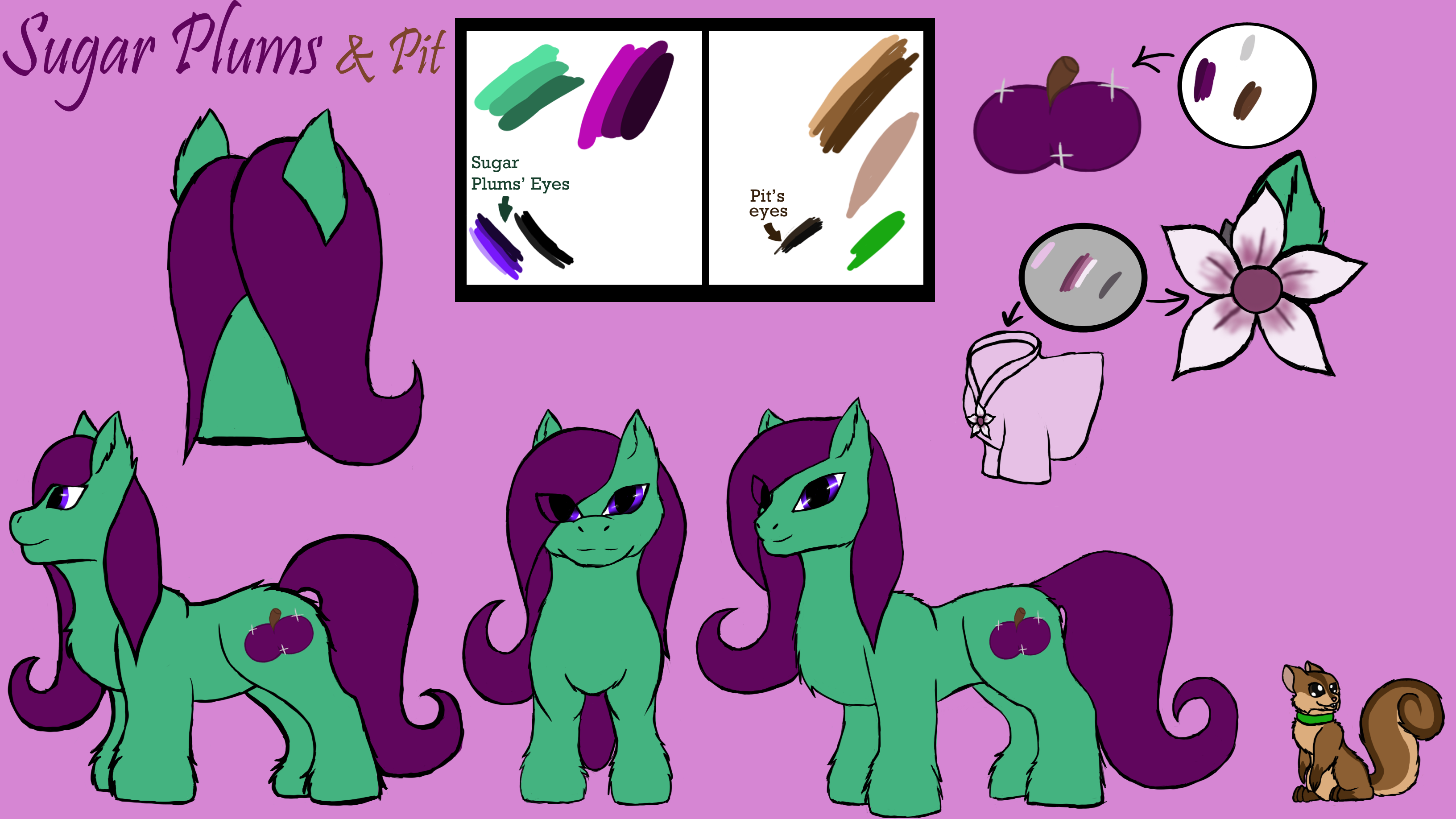 Sugar Plums Reference by KlutzyNinjaKitty on DeviantArt