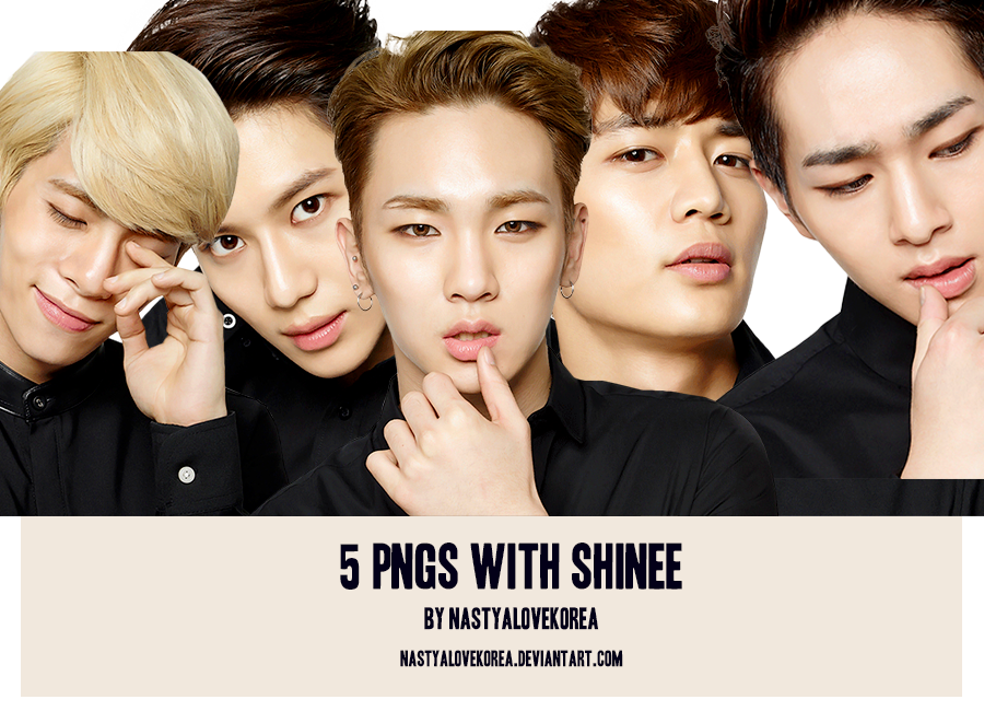 SHINee [png pack] by nastyalovekorea on DeviantArt