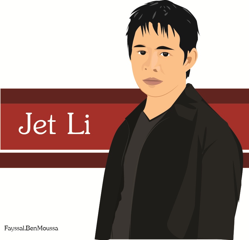 Jet Li - vector by FayssalArt on DeviantArt