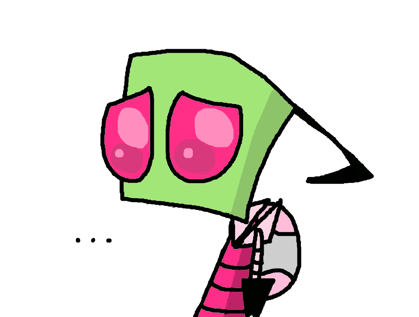 Sad Zim by kitttyalicorn on DeviantArt