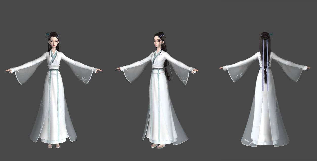 White Snake:Xiao Bai by shuiw on DeviantArt
