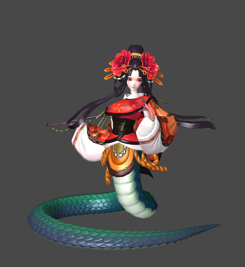 Onmyoji Arena:Kiyo-hime by shuiw on DeviantArt