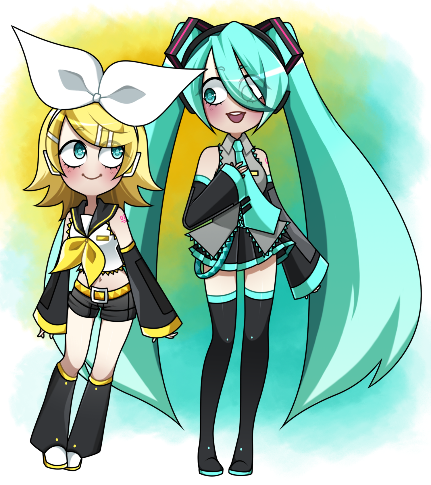 Miku Rin by ChelseaStory on DeviantArt