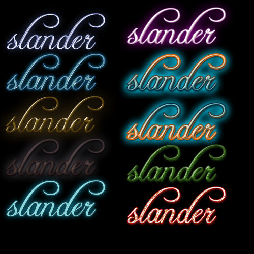 font style set 6 by slanderxoxo on DeviantArt