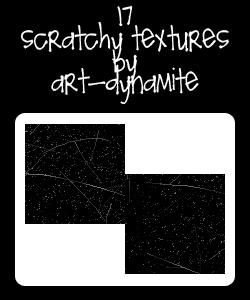 17 Photoshop Scratchy Textures by art-dynamite on DeviantArt