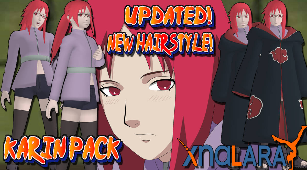 Naruto UNS3 - Karin Pack FOR XPS UPDATED!! by ASideOfChidori on DeviantArt