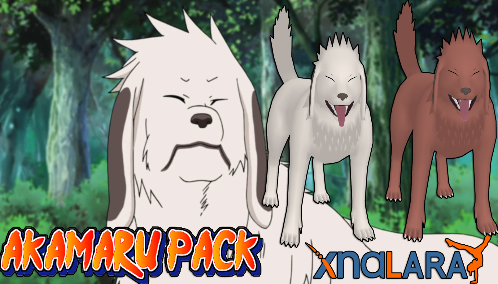 Naruto UNS3 - Akamaru FOR XPS by ASideOfChidori on DeviantArt