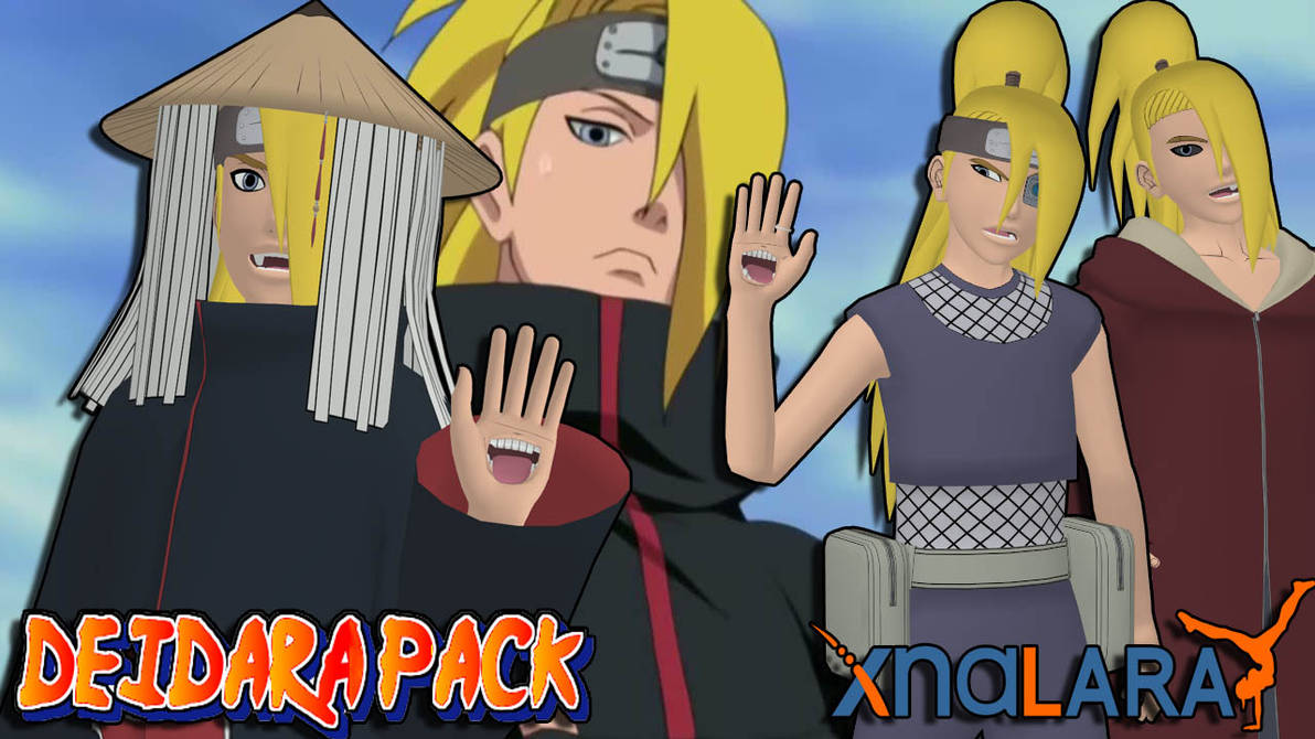Naruto UNS3 - Deidara Pack FOR XPS by ASideOfChidori on DeviantArt