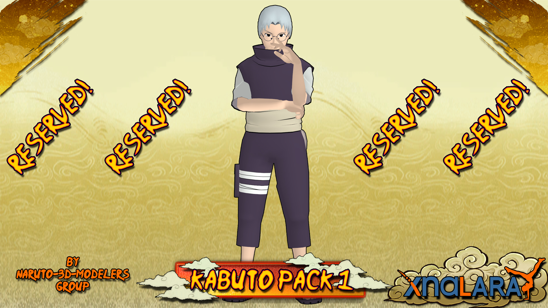Naruto - Kabuto PACK 1 FOR XPS by ASideOfChidori on DeviantArt