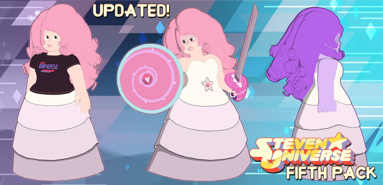 Steven Universe - Pack 5: Rose Edition FOR XPS by ASideOfChidori on ...
