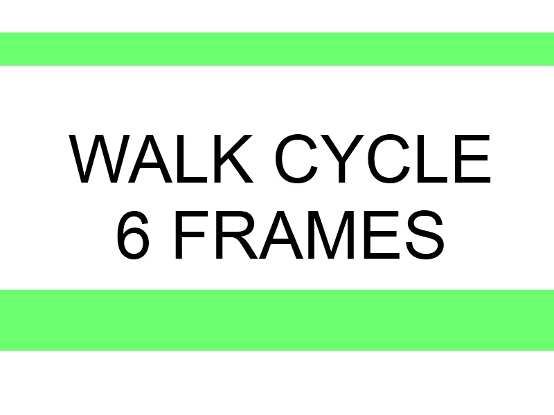 Walk Cycle - 6 Frames by Hanasim on DeviantArt
