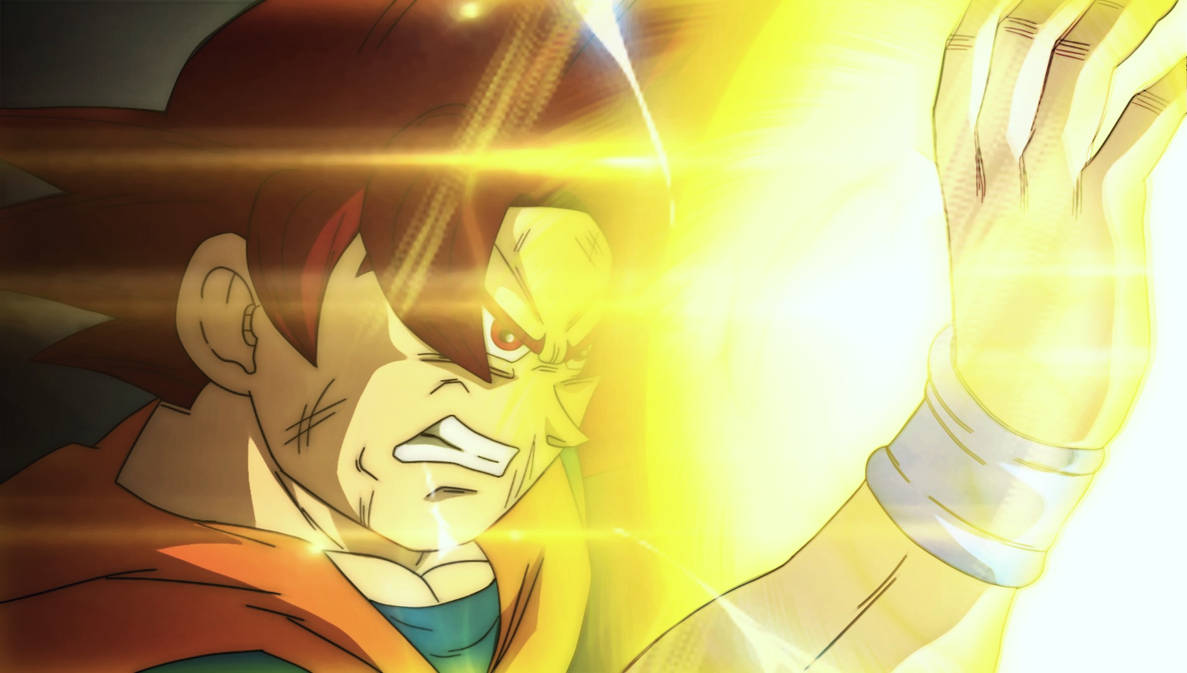 Super Saiyan God Goku Redraw! by VS-Animations on DeviantArt
