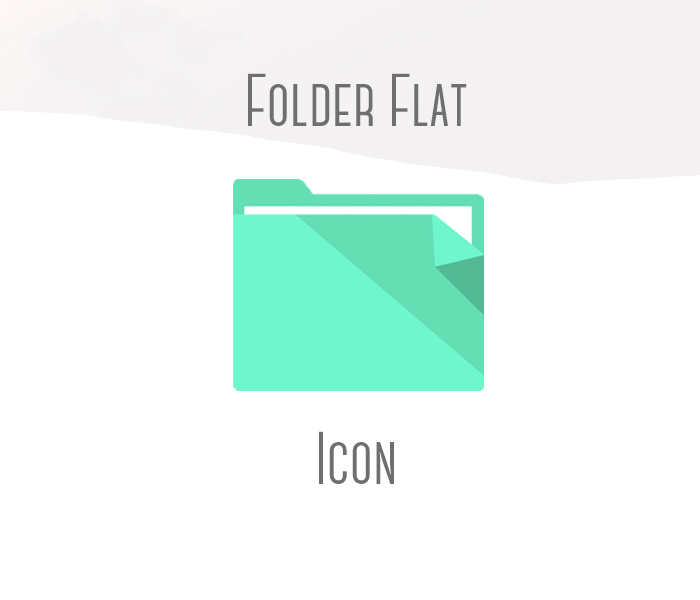 Flat folder icon by Guizzepe on DeviantArt