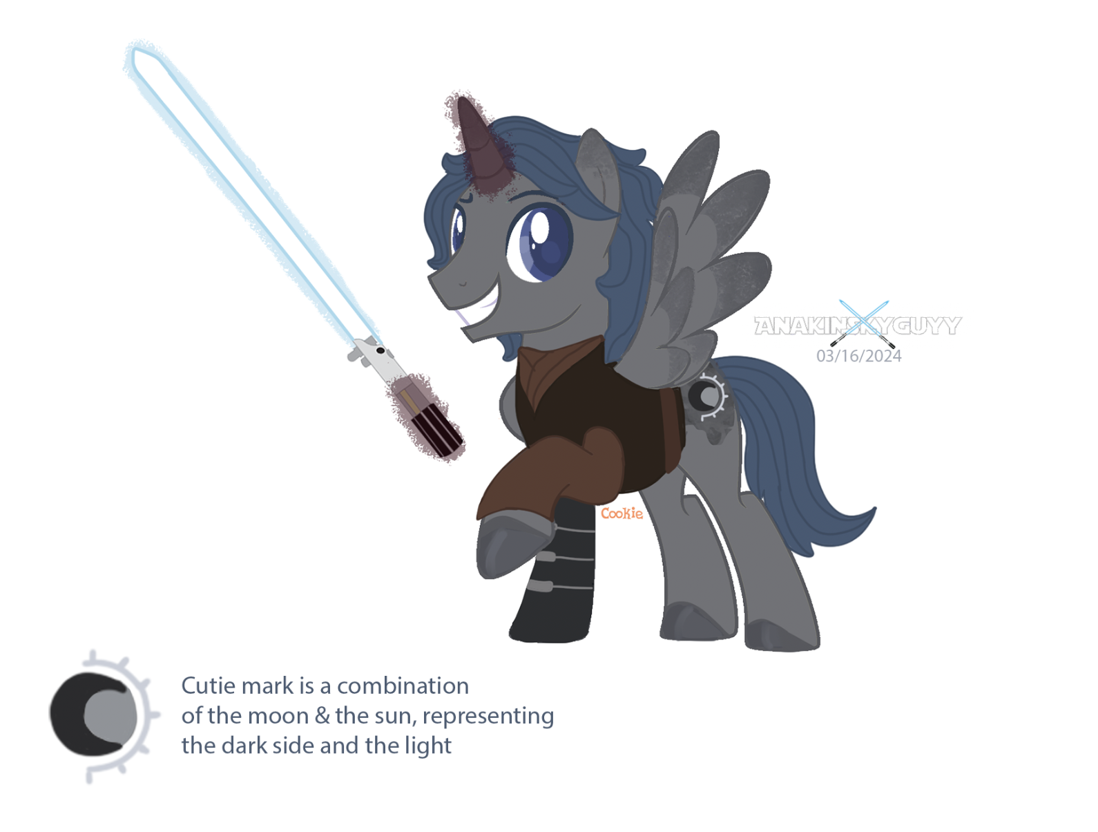 Anakin Skywalker (MLP) by AnakinSkyguyy on DeviantArt
