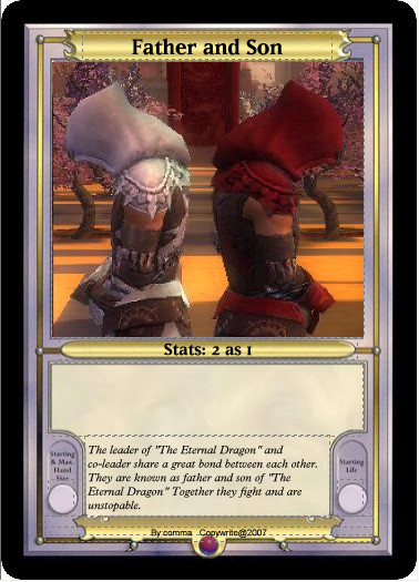 Father and Son Card by shadow-comma on DeviantArt