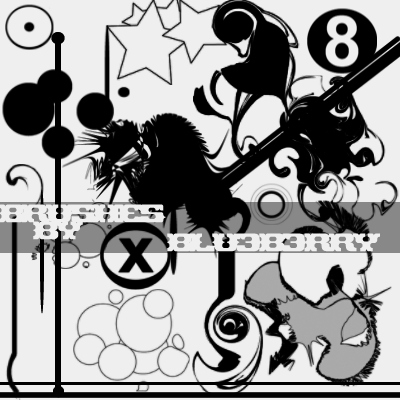 vector brush set 3 by blu3b3rri on DeviantArt