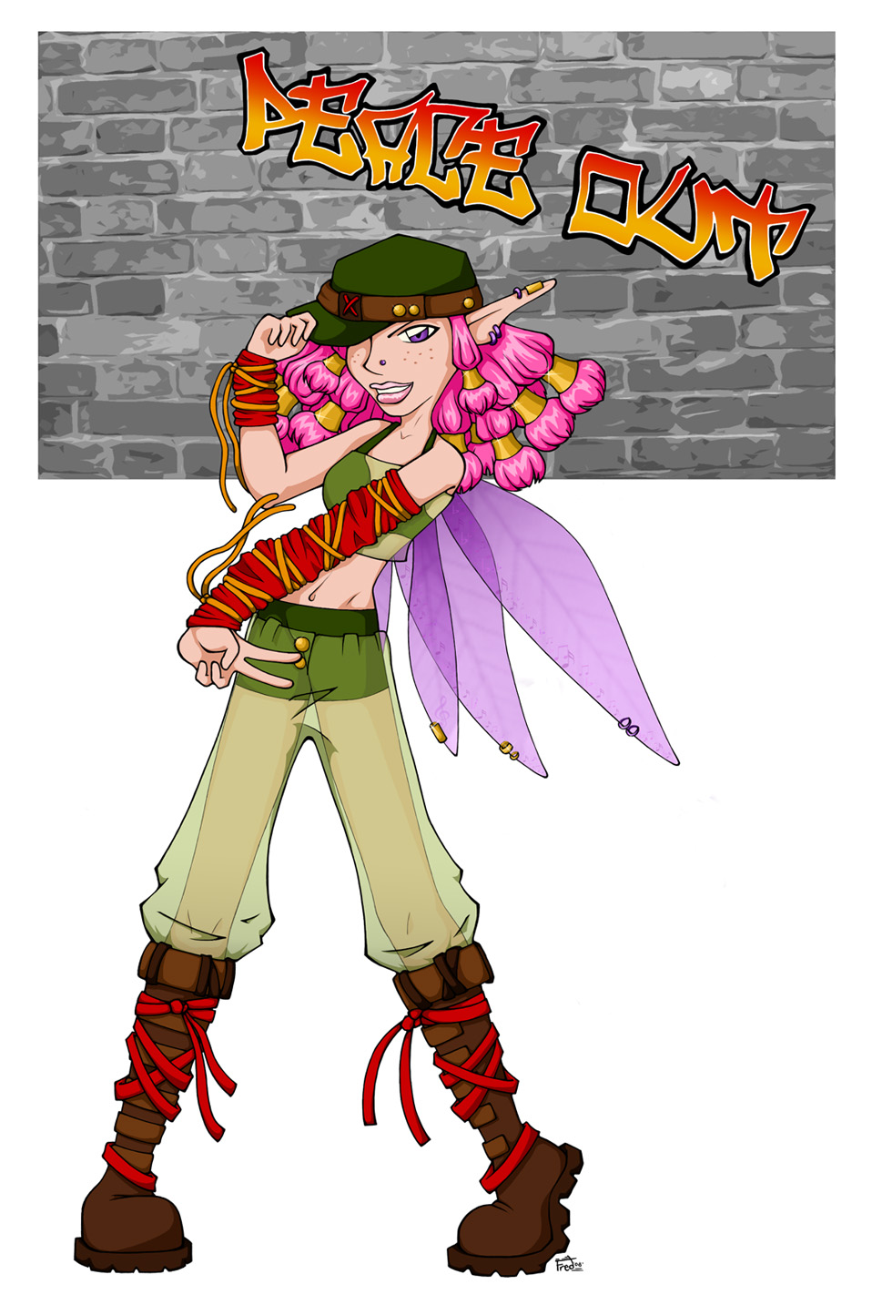 Dance Fae Cel Style by cheesefred on DeviantArt