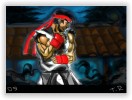 ryu pose in game by redbong on DeviantArt