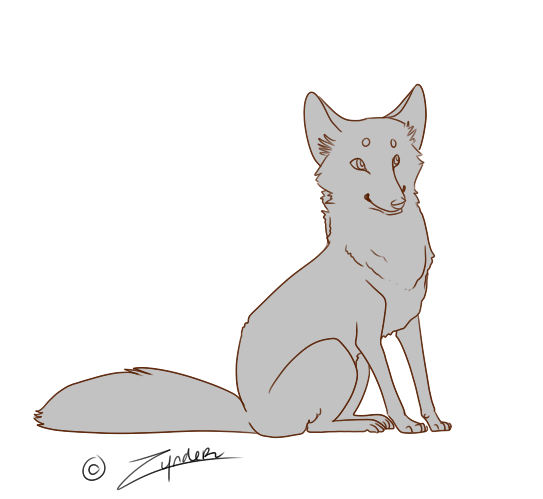 Simple Fox Base by Zynder on DeviantArt