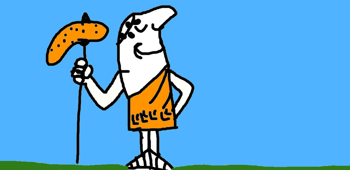 My drawing of Little Caesars guy by Mrmorales2002 on DeviantArt